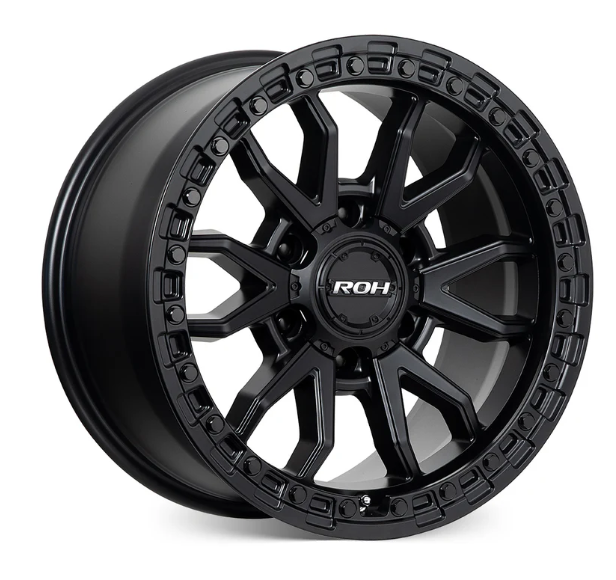 ROH Wheels Raid Matte Black - Modifiednation